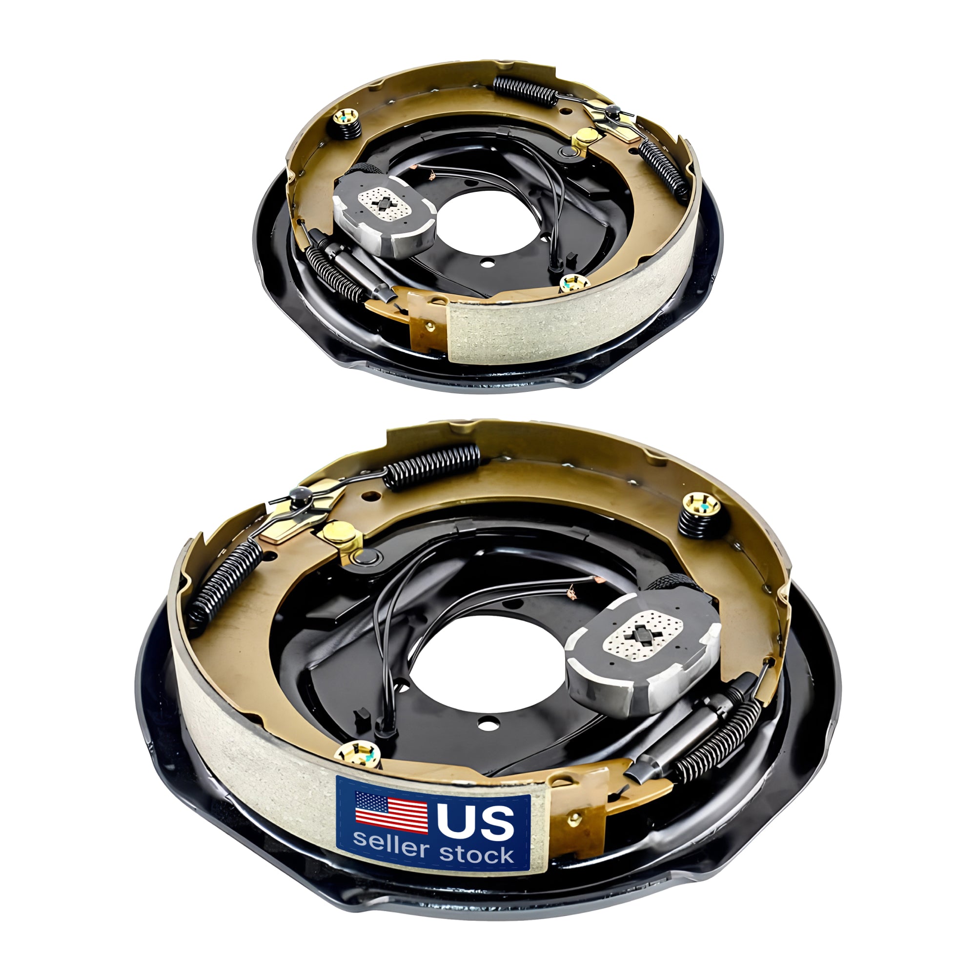 Electric Trailer Brake Assembly Kit - 7000 lb - 12"x2" - (1 Pair ...